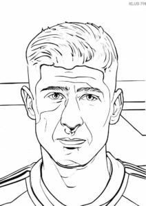 Lewandowski Kolorowanka - kolory pasji do futbolu