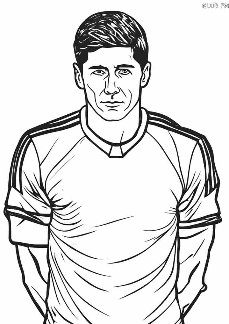 Lewandowski Kolorowanka - kolory pasji do futbolu