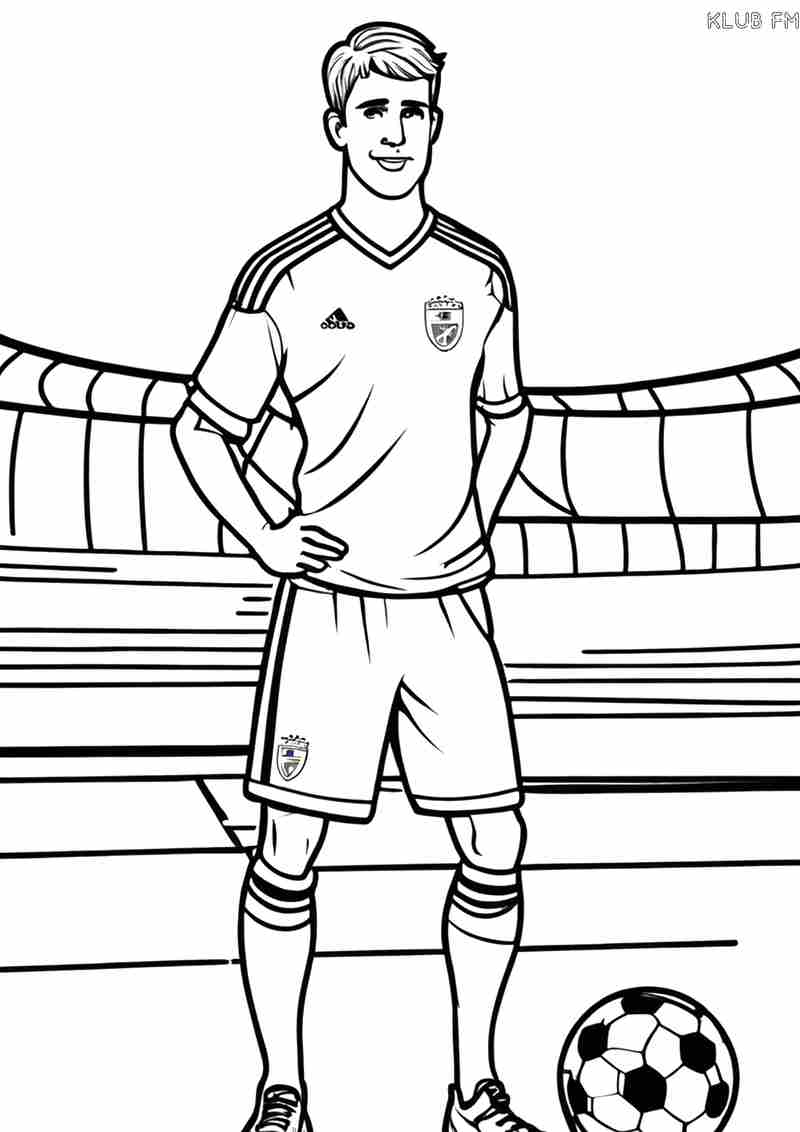 Kolorowanka Piłkarska - pokoloruj swoją ulubioną drużynę!